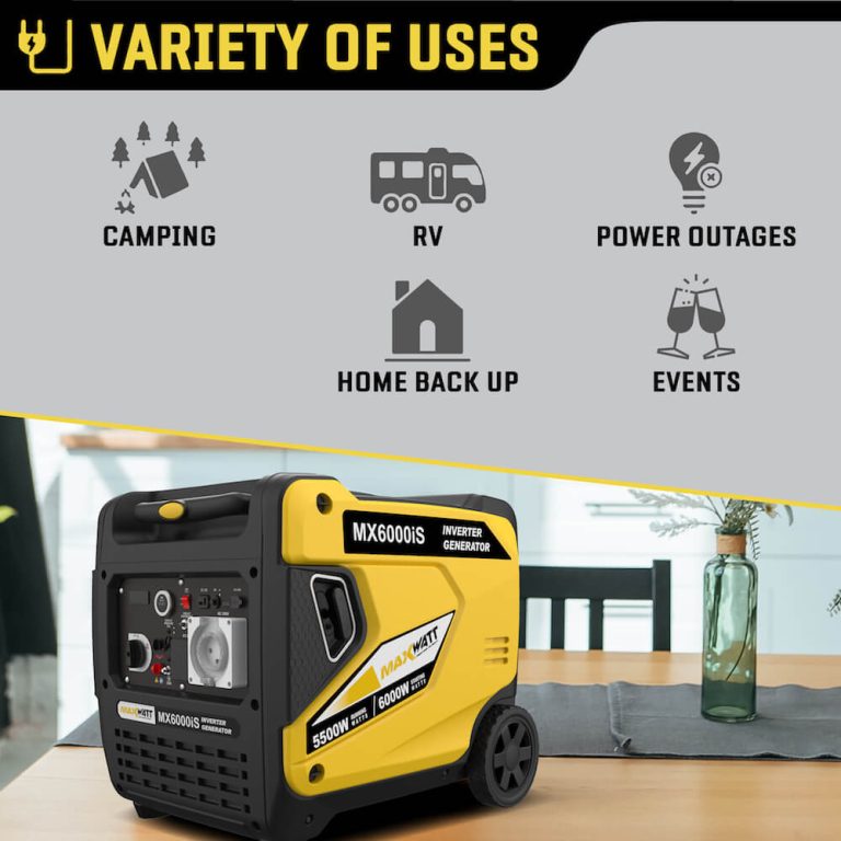 Maxwatt MX6000iS – 6000W Silent Inverter Generator