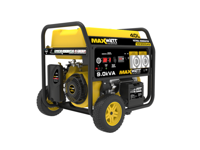 Maxwatt MX9000AS – 7500W Petrol Auto Start Generator