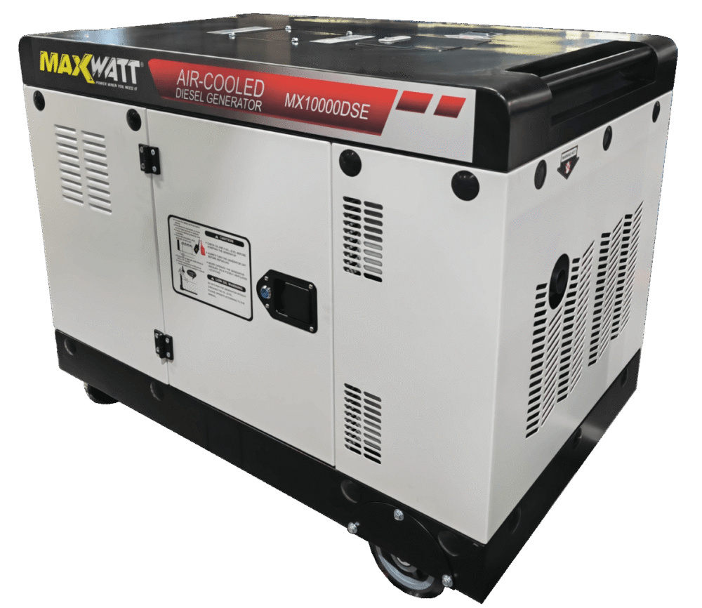 10kVA 8500W DIESEL GENERATOR - Maxwatt Generator