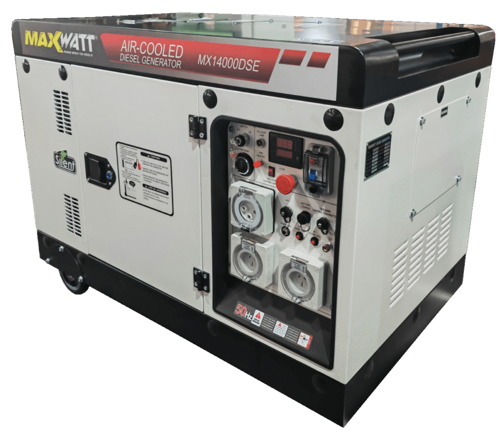 13kVA 10000W DIESEL GENERATOR - Maxwatt Generator