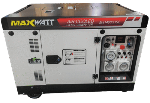 13kVA 10000W DIESEL GENERATOR - Maxwatt Generator