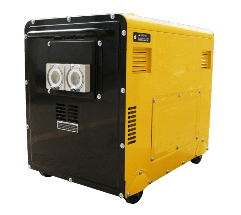 Maxwatt MX6000DAS Diesel Generator–6kVA, 5000W Quiet Power