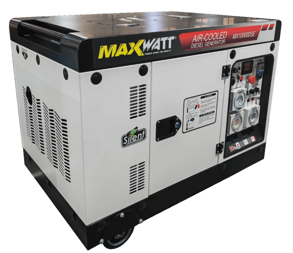10kVA 8500W DIESEL GENERATOR - Maxwatt Generator