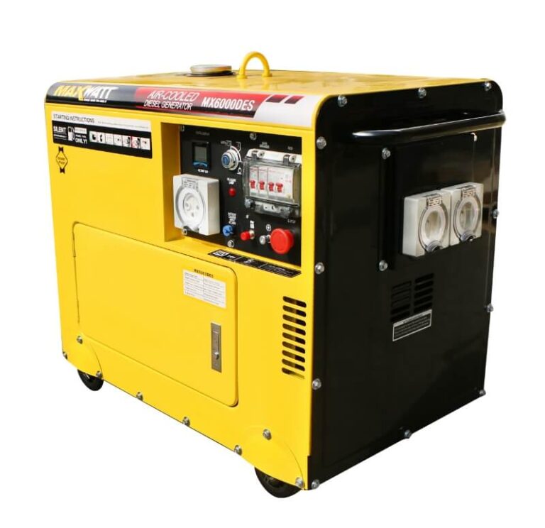 5000W DIESEL GENERATOR - Maxwatt Generators